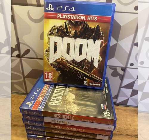 Игра на sony playstation 4 doom