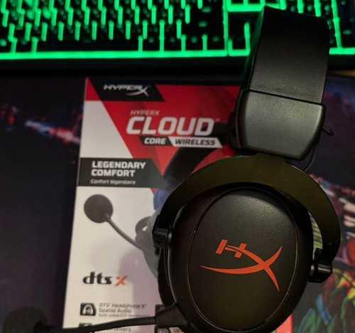 Наушники hyperx cloud core wireless