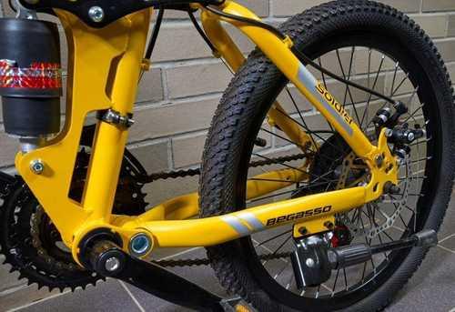 Велосипед cmcpro жёлтый 1