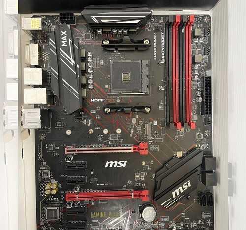 Материнская плата MSI B450 Gaming Plus Max, SoketA