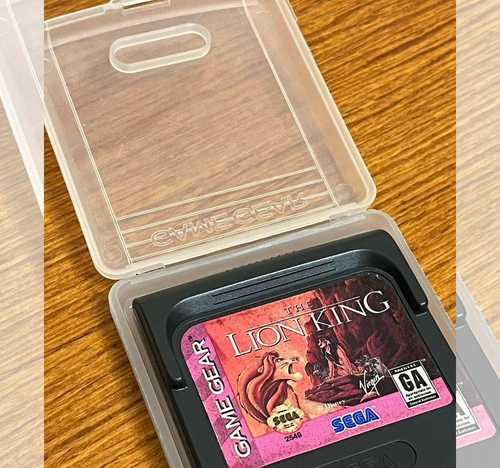 Sega game gear картридж The Lion King