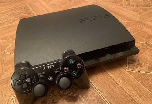 Sony Playstation 3 slim 320 gb hen + игры