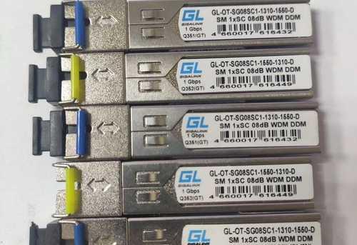 Модули Gigalink GL-OT-SG08SC1-1310-1550-D sfp