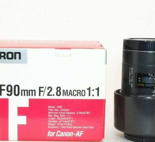 Tamron 90 mm 2.8 Macro Canon EF