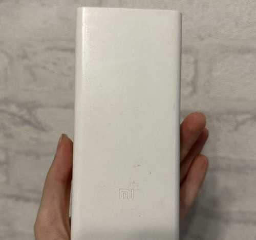 Xiaomi внешний аккумулятор (powerbank) 20000mah