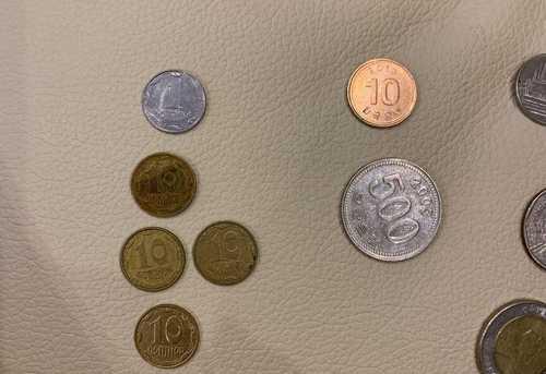 Обмен монетами из разного страны