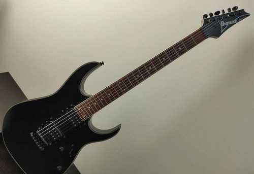 Электрогитара Ibanez RG421EX-BKF HH, фикс. бридж