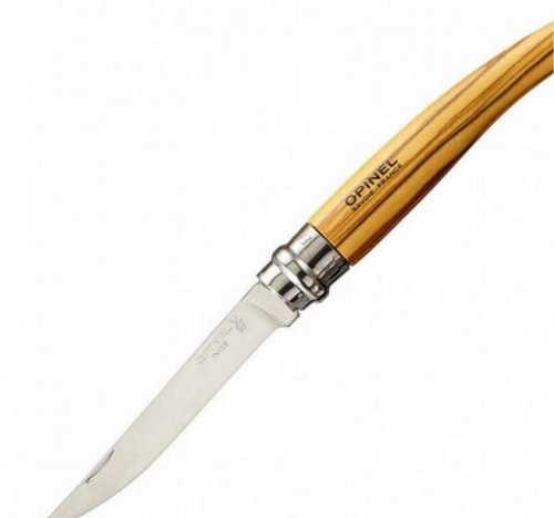 Нож складной филейный Opinel 8 001144, 85 мм, олив