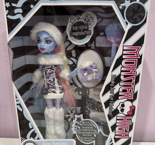 Кукла монстер хай monster high Эбби 2024 creeprod