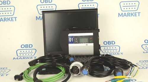 Автосканер Mercedes star diagnosis c4 + ноутбук