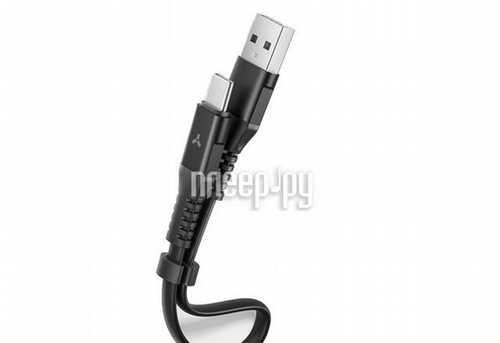 AccesStyle USB - Type-C 30cm Black AC30-TF30
