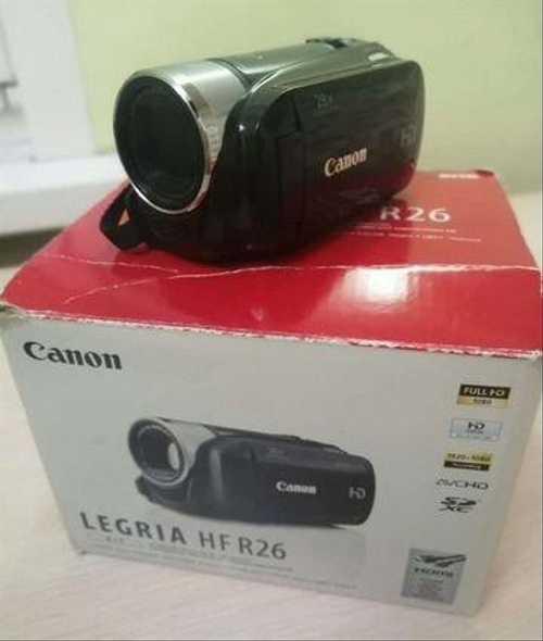Видеокамера canon legria hf r 26