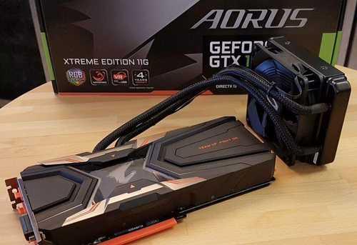 Gtx 1080 ti aorus Woterfors WBXtreme Edition11gb