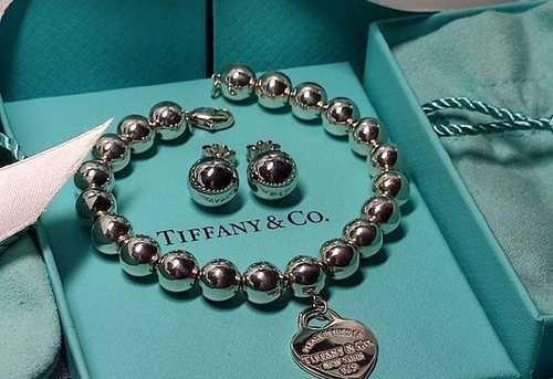 Tiffany Серьги Браслет Оригинал Новые