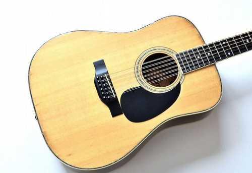 Гитара Morris B-30, 1982, Япония, 12 струн