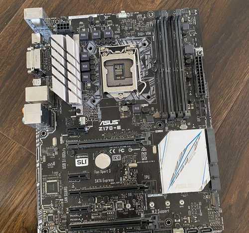 Материнская плата Asus z170-E