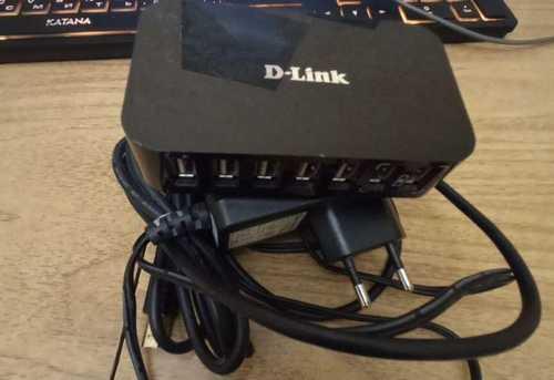 USB хаб D-link dub - h7