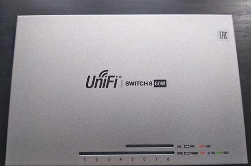 Коммутатор Unifi Switch 8 - 60 W