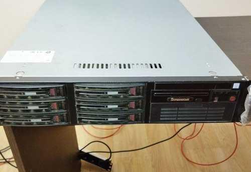 Сервер на Supermicro 823-6