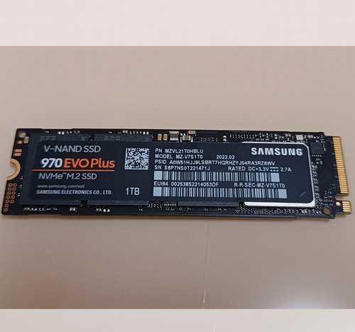 SSD M2 Samsung evo970 plus