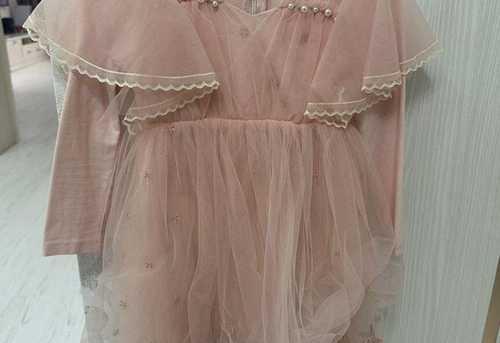 Детское нарядное платье 92-98