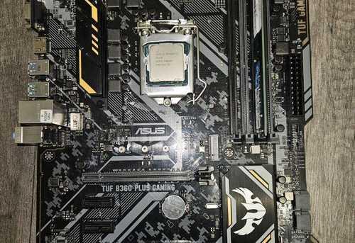 Asus tuf b360 plus gaming +g5420 + 4gb