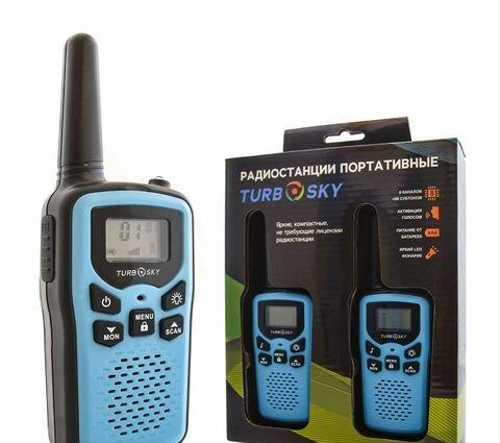 Радиостанции портативные TurboSky T25 blue