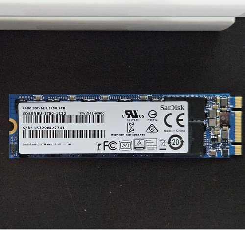 SSD SanDisk X400 - 1 тб - M2 - SATA