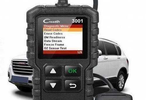 Автосканер для диагностики OBD2 Launch X431 CR3001