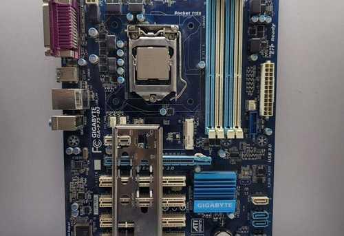 Материнская плата gigabyte p75 lga 1155