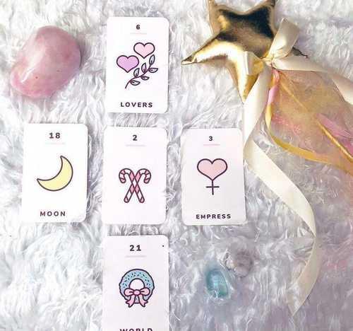 Кавайи Таро. Kawaii Tarot. Оригинал