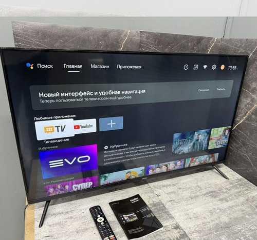 Tcl 43 дюйма 4К HDR SMART TV S2 новый