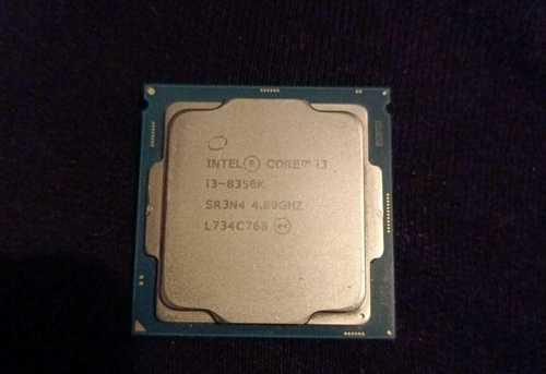 Процессор Intel core i3 8350k