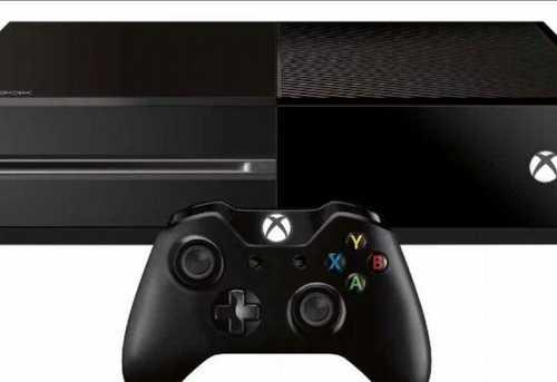 Xbox One и 2 геймпада