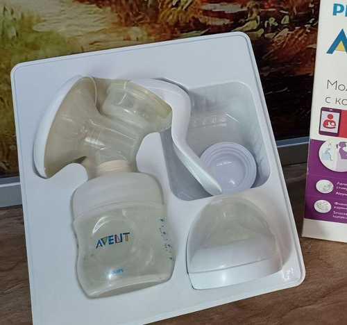 Молокоотсос ручной philips avent