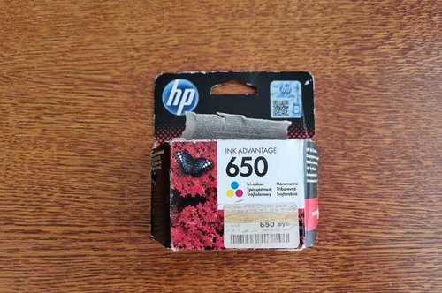 HP 650 CZ102AE Color вскрытый