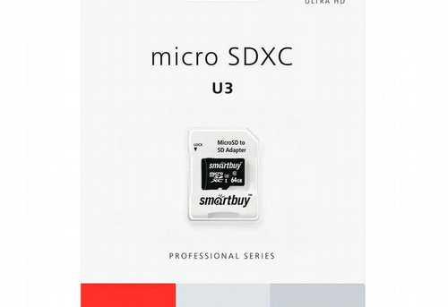 Карта памяти 64GB micro sdxc class 10 UHS-I (U3L )