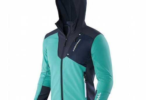 Куртка finntrail softshell nitro green, RED