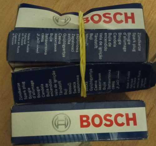 Свечи зажигания bosch 4 шт