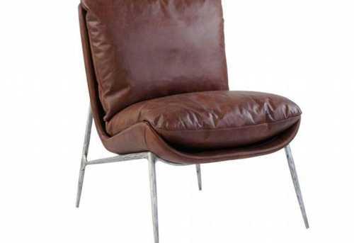 Мягкое дизайнерское кресло кожа