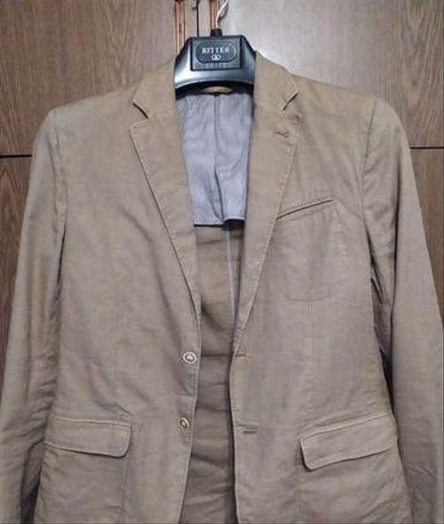 Пиджак льняной Massimo Dutti, р-р 52