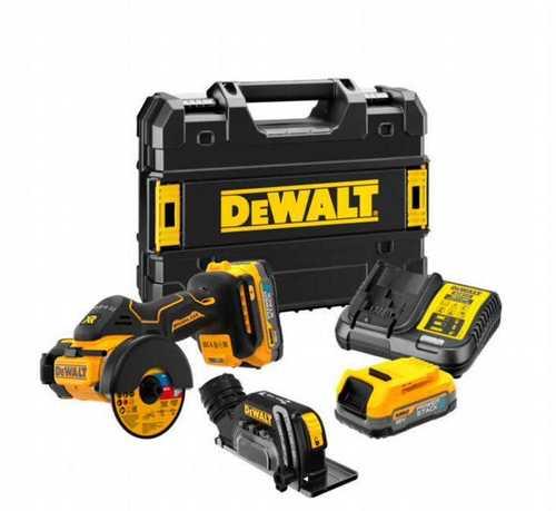 Аккумуляторная ушм / Пила DeWalt DCS438E2T 76мм