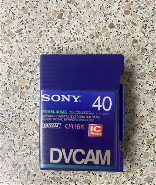 Видеокассета dvcam Sony pdvm-40ME