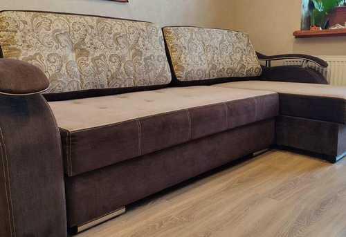 Угловой диван + кресло-кровать