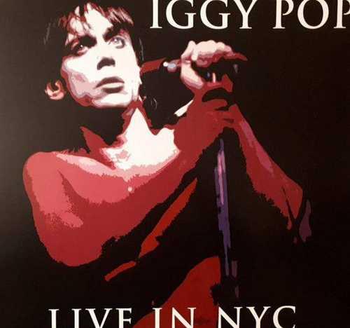 Виниловая пластинка iggy POP - best OF live IN NYC