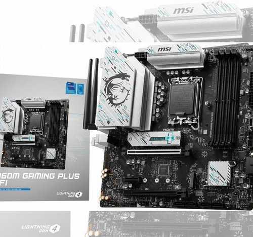 Материнская плата LGA1700 MSI B760M gaming plus wi