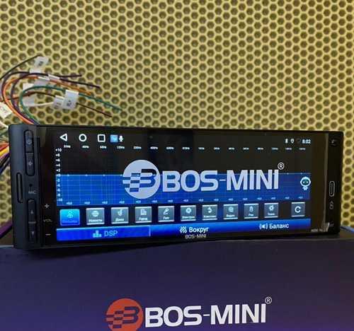 Автомагнитола 1din Bos mini 4/64 Android