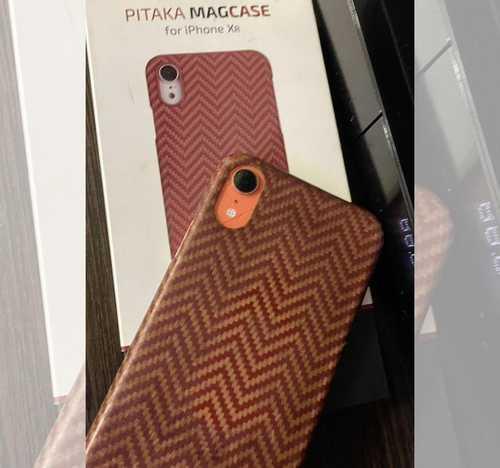 Чехол Pitaka на iPhone xr