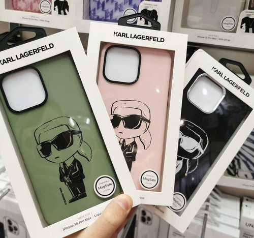 Чехол Karl Lagerfeld iPhone 16 Pro Max