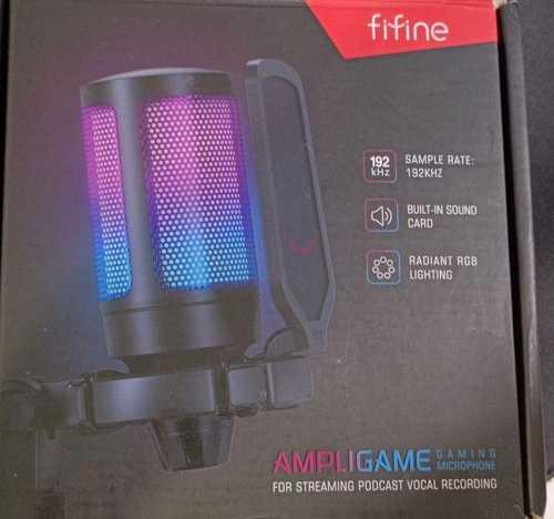 Микрофон fifine ampligame a6v